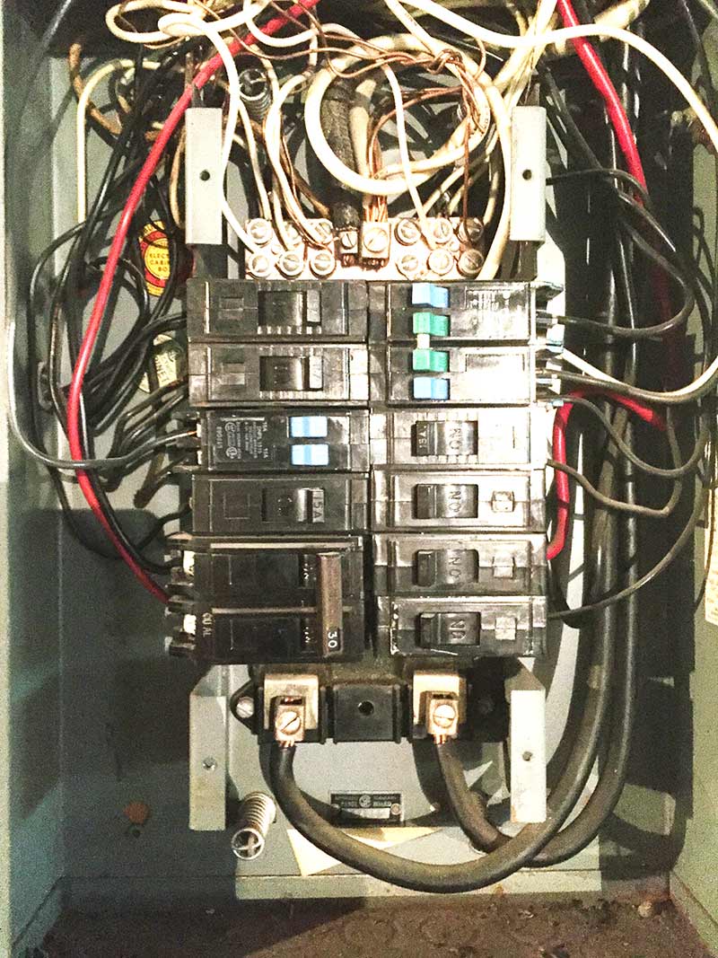 Electrical Panel Issue - Pittstop - Inspections